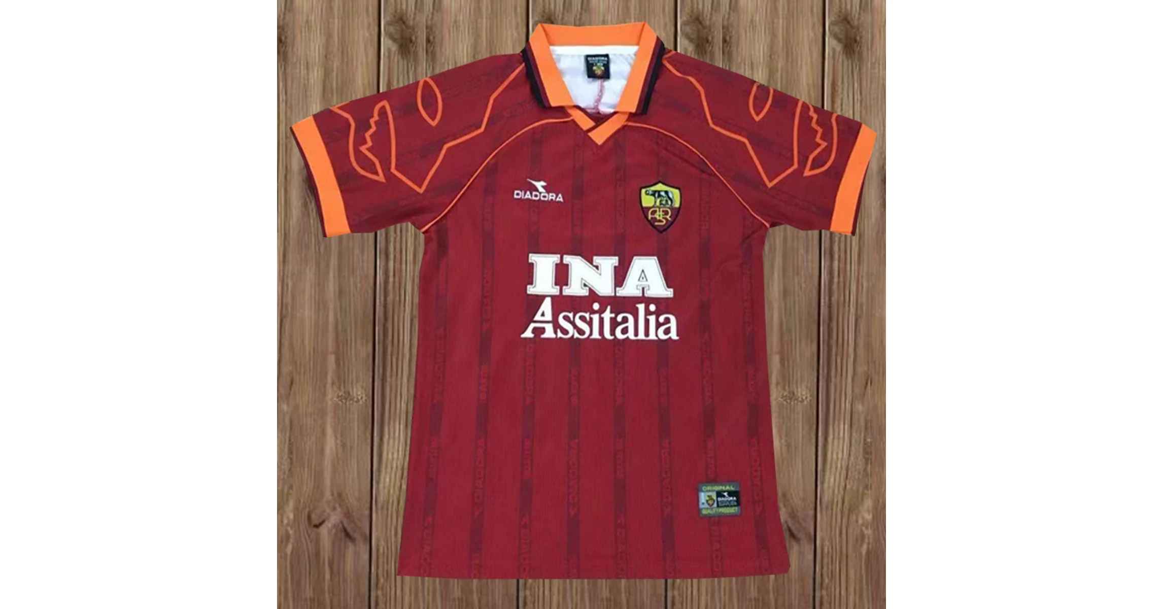 AS Roma 1999-2000 hazai RETRÓ férfi mez - AS Roma