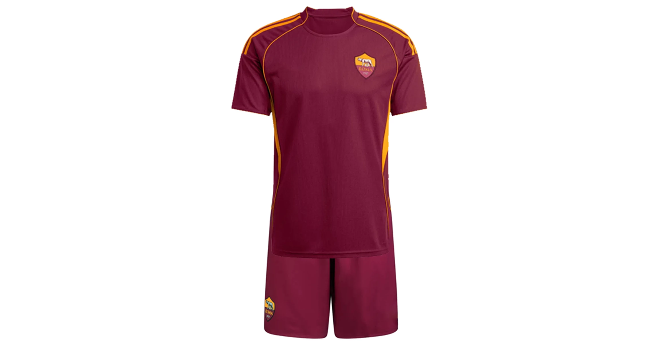 AS Roma hazai 2025-2026 gyerek szett (mez+nadrág) - AS Roma